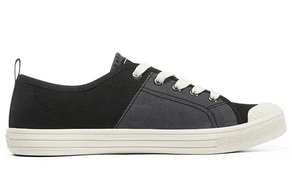 Sketchers Bobs Low Top Lace-up Sneakers - Gray/black