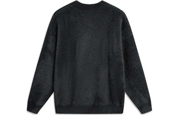 LI-NING Badfive Knit Sweater - Black/white