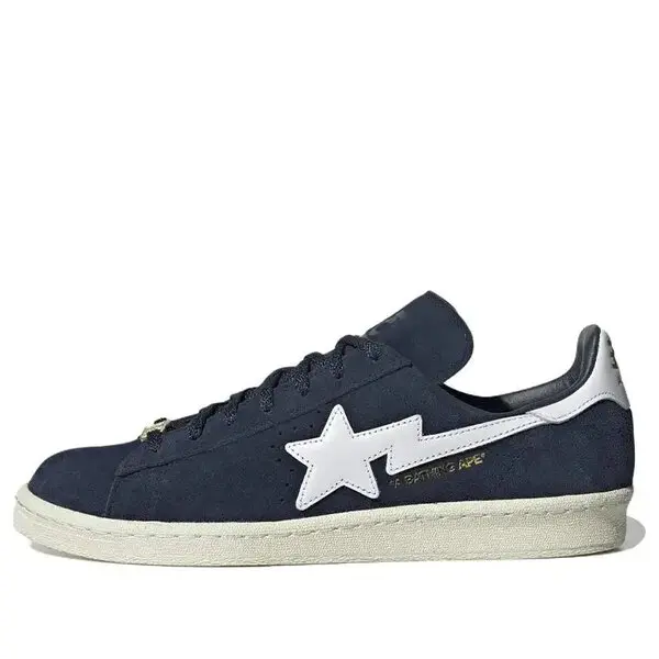 Adidas X A Bathing Ape Campus 80s '30th Anniversary Navy - Collegiate Navy/cloud White/off White