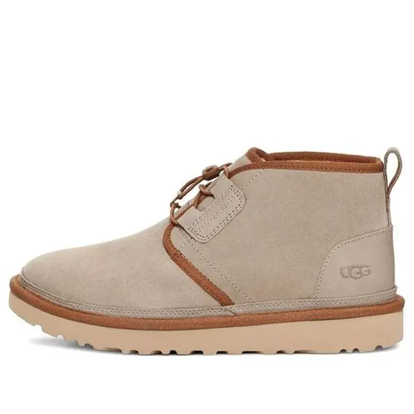 UGG Neumel Ghillie Ankle Boots - Beige