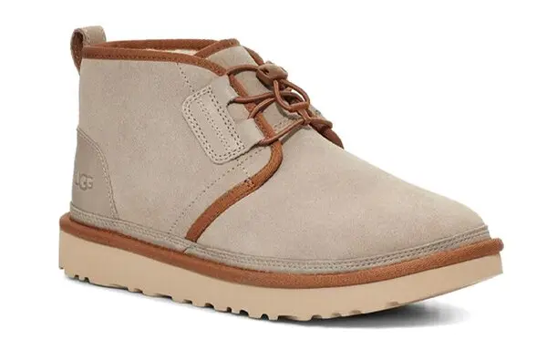 UGG Neumel Ghillie Ankle Boots - Beige