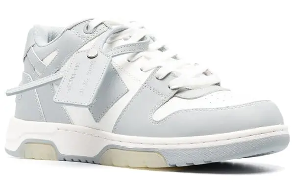 Off-White Out Of Office Low-top Sneakers - Grey/white