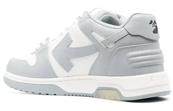 Off-White Out Of Office Low-top Sneakers - Grey/white
