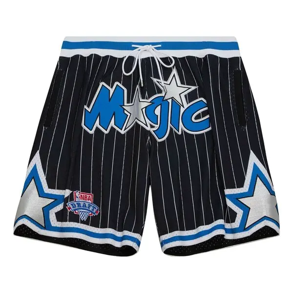 Mitchell & Ness X Just Don Hardwood Classics Orlando Magic 1993 Shorts - Black/blue