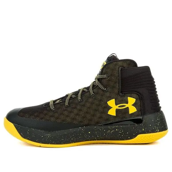 Under Armour Curry 3zer0 Basketball Sneaker - Black/yellow