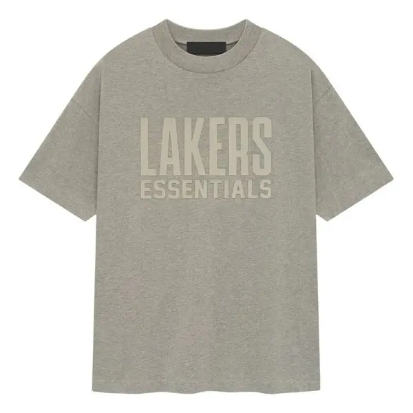 Fear Of God X Nba Lakers T-shirt - Warm Heather