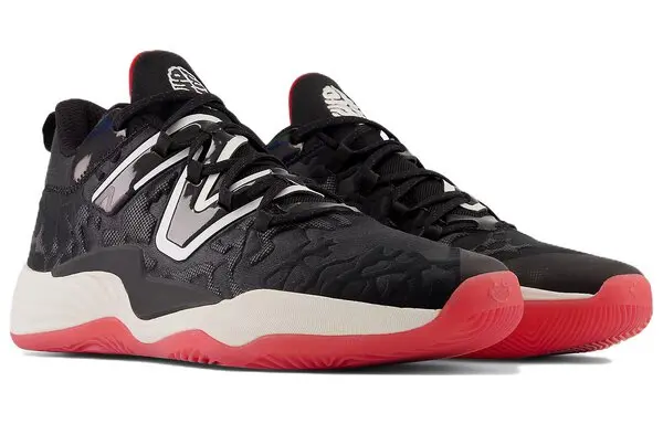 NEW BALANCE Two Wxy V3 "windy City" Basketball Sneakers - Black/white/red