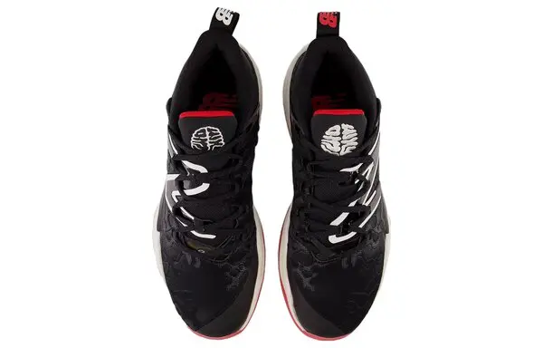 NEW BALANCE Two Wxy V3 "windy City" Basketball Sneakers - Black/white/red