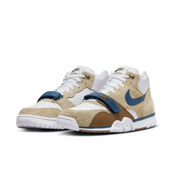 Nike Trainer 1 Mid Sneakers - White/brown