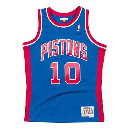 Mitchell & Ness Nba Detroit Pistons Dennis Rodman 10 Jersey - Default Colorway