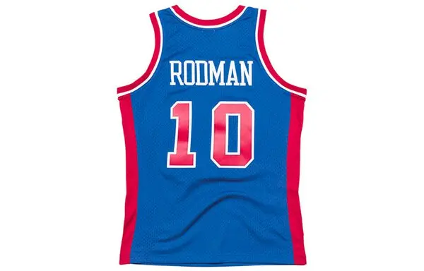Mitchell & Ness Nba Detroit Pistons Dennis Rodman 10 Jersey - Default Colorway