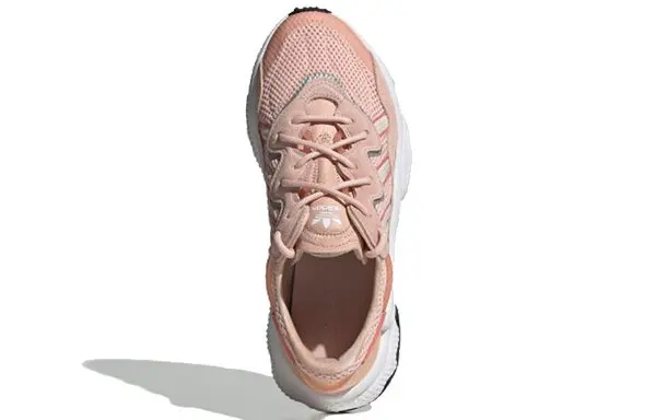 Adidas Ozweego Lace Up Sneakers - Pink/red/light Cream
