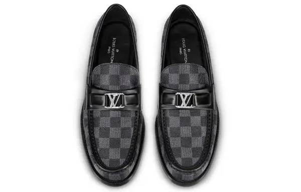 LOUIS VUITTON Major Loafers - Grey/black