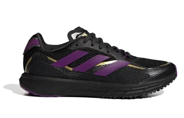 Adidas Marvel X Sl20.3 "black Panther" Sneakers