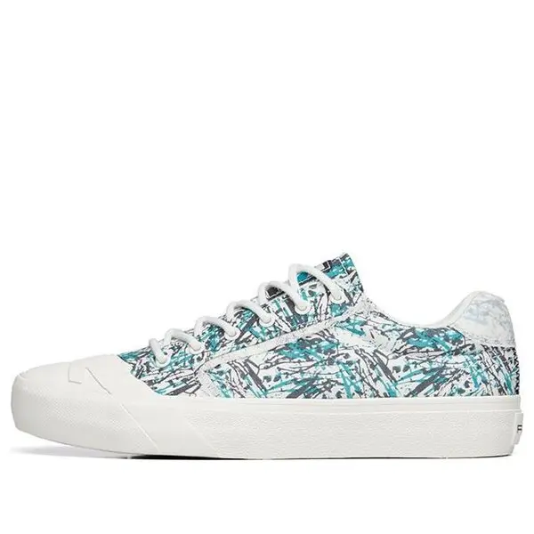 ANTA Life Series Canvas Sneakers - White/green