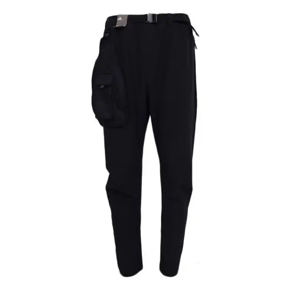 Adidas Th Pnt Wv Flc Leisure Sports Training Wear Woven Trousers - Black