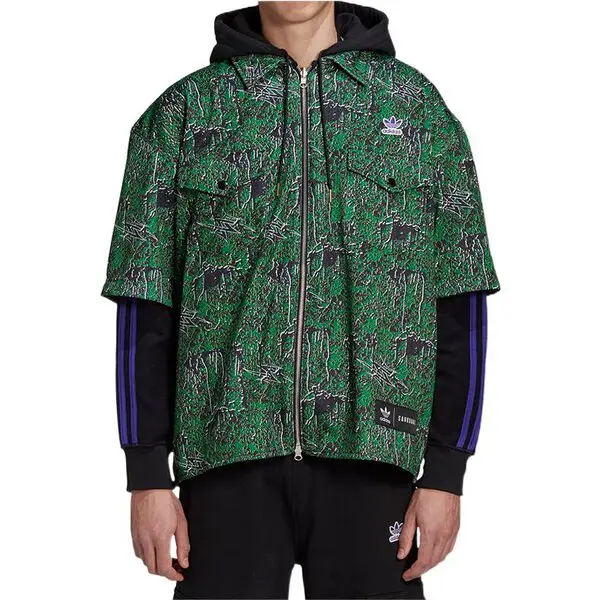 Adidas Originals Graphic Zip-up Hoodie