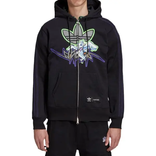 Adidas Originals Graphic Zip-up Hoodie