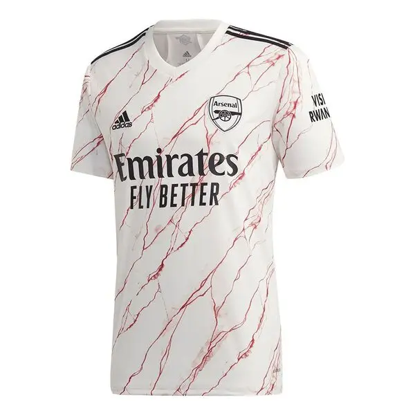 Adidas Arsenal Away Fan Edition Short Sleeve Jersey - White