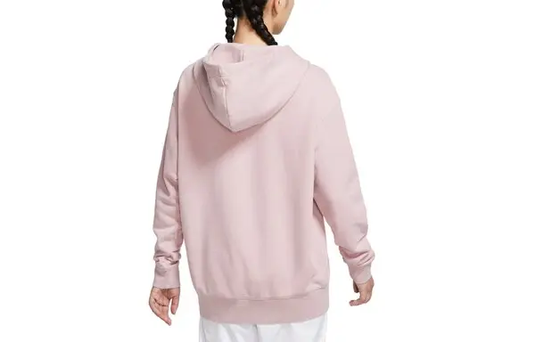 Nike Sw Collection Essentials Athleisure Hoodie - Pinkred