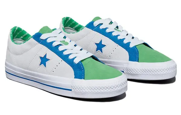 CONVERSE One Star Pro Sneakers - White/blue