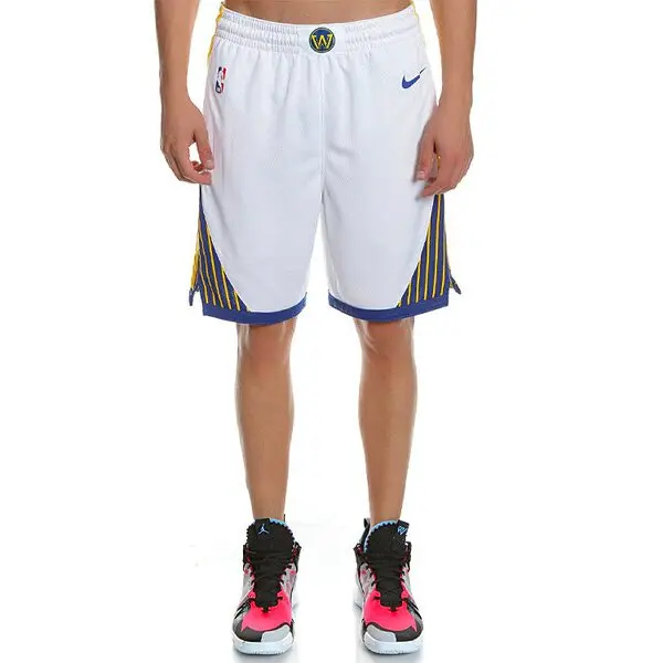 Nike Golden State Warriors Nba Swingman Basketball Shorts
