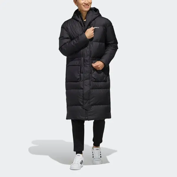 Adidas Neo High Collar Long Down Jacket