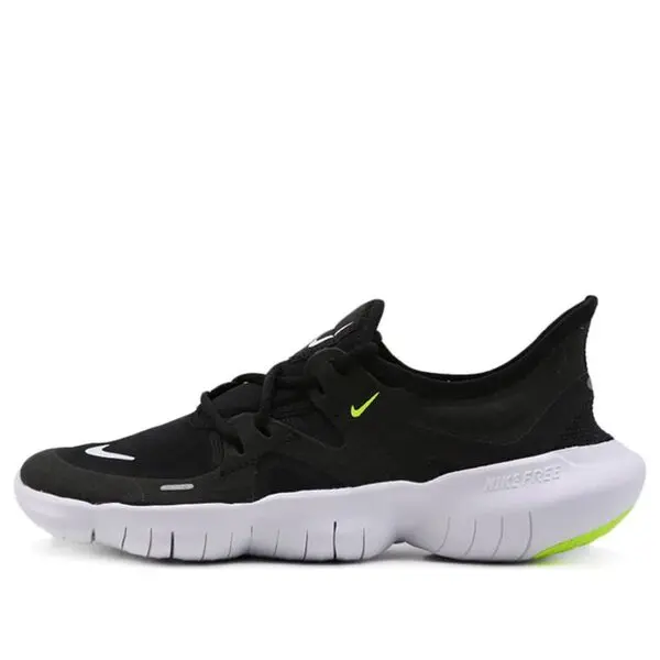 Nike Free Rn 5.0 Athletic Sneakers - Black/white