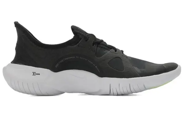 Nike Free Rn 5.0 Athletic Sneakers - Black/white