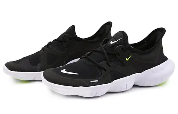 Nike Free Rn 5.0 Athletic Sneakers - Black/white