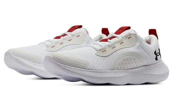 Under Armour Victory Athletic Sneakers - White/white/red