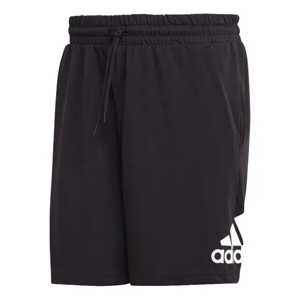 Adidas Essentials Logo Shorts - Black/white