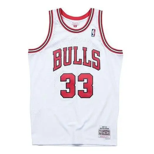Mitchell & Ness Nba Chicago Bulls 1997-98 Scottie Pippen #33 Swingman Jersey - White