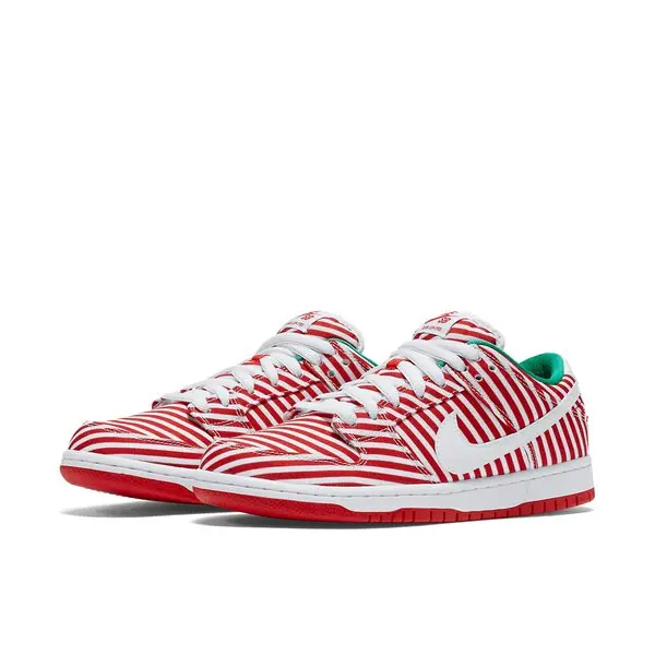 Nike Dunk Low "candy Cane" Sneakers