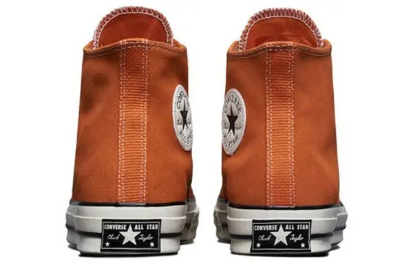CONVERSE Chuck 70 Hi High Top Sneakers - Orange/white