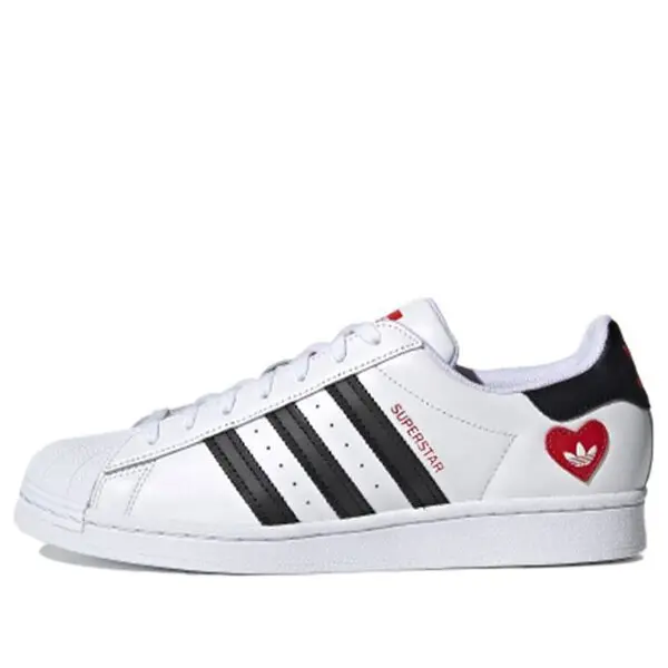 Adidas Superstar Sneakers - White/red/black