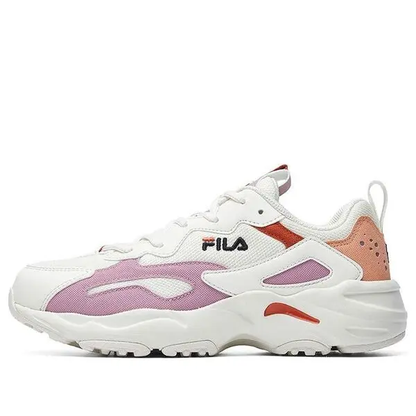 FILA Tracer Casual Sneakers - White/purple