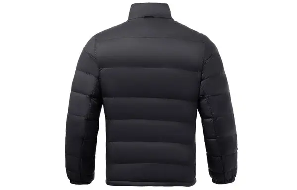 LI-NING Down Jacket With Stand Collar And Zip-up Closure
