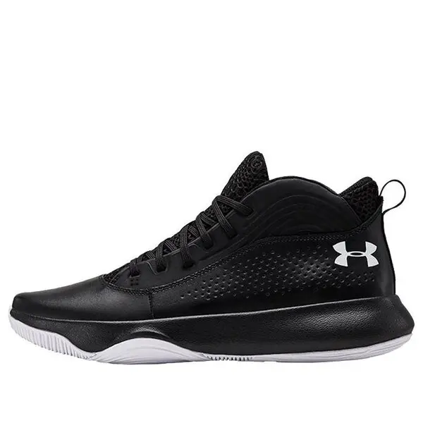 Under Armour Lockdown 4 High Top Athletic Sneakers - Black