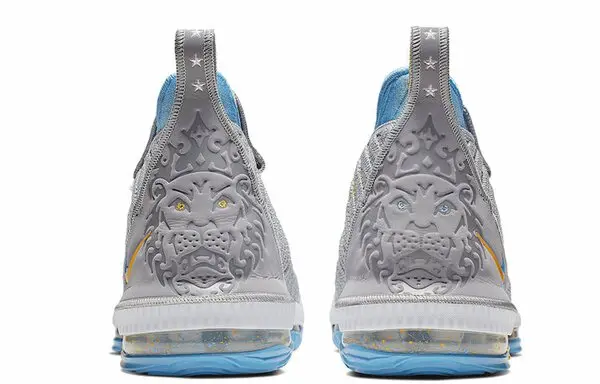 Nike Lebron Mlps Low Top Basketball Sneakers - Grey