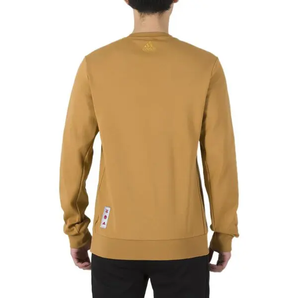 Adidas Pattern Printing Round Neck Pullover