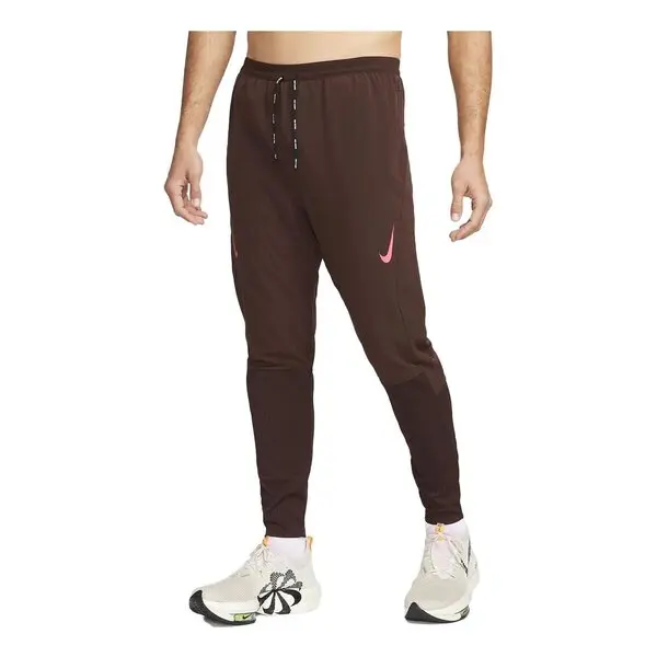 Nike Dri-fit Adv Aeroswift Pants - Brown