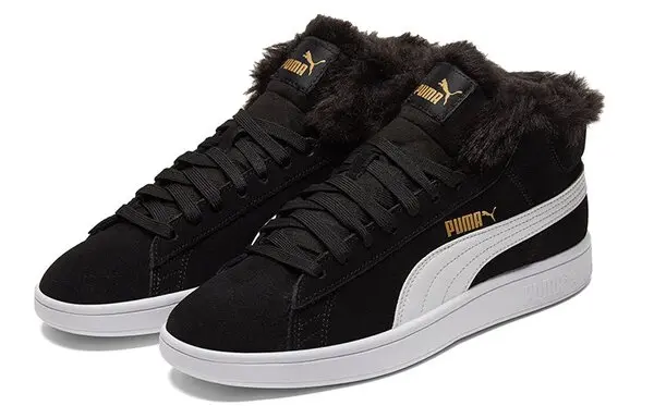 PUMA Smash V2 Plus Fleece Mid-top Sneakers