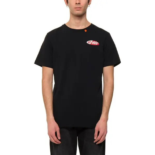 Off-White Back Arrow Printing Short Sleeve T-shirt