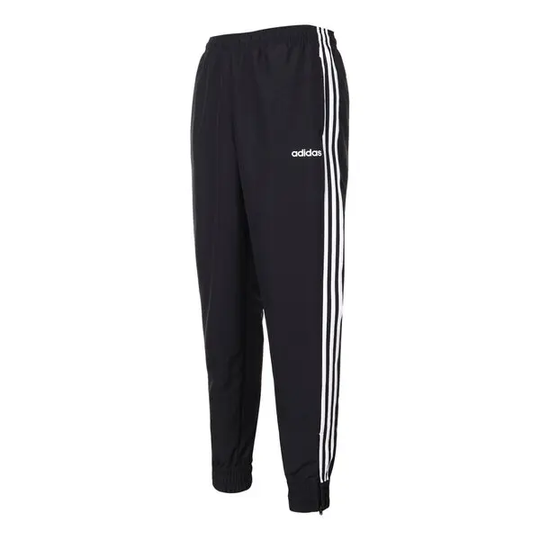 Adidas Knitted Sports Loose Long Pants - Black