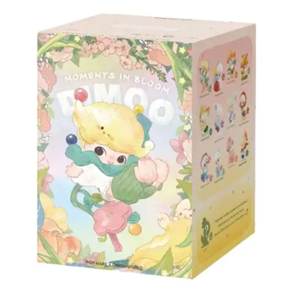 POP MART Dimoo Moments In Bloom Series Figure Seal Case