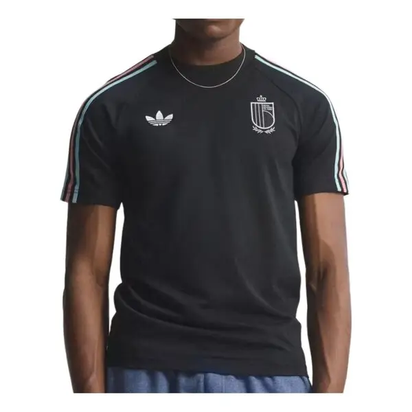 Adidas Belgium 2026 T-shirt Asia Sizing - Black