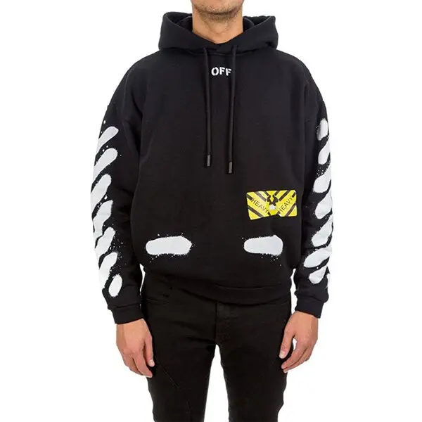 Off-White Graffiti Stripe Hoodie