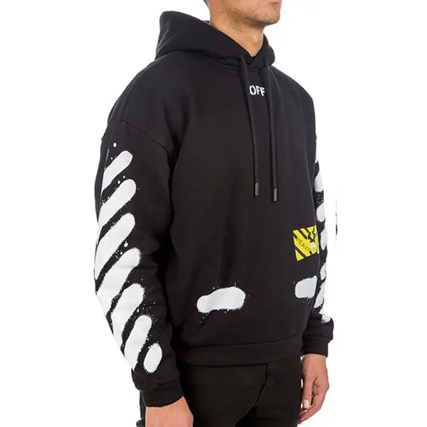 Off-White Graffiti Stripe Hoodie