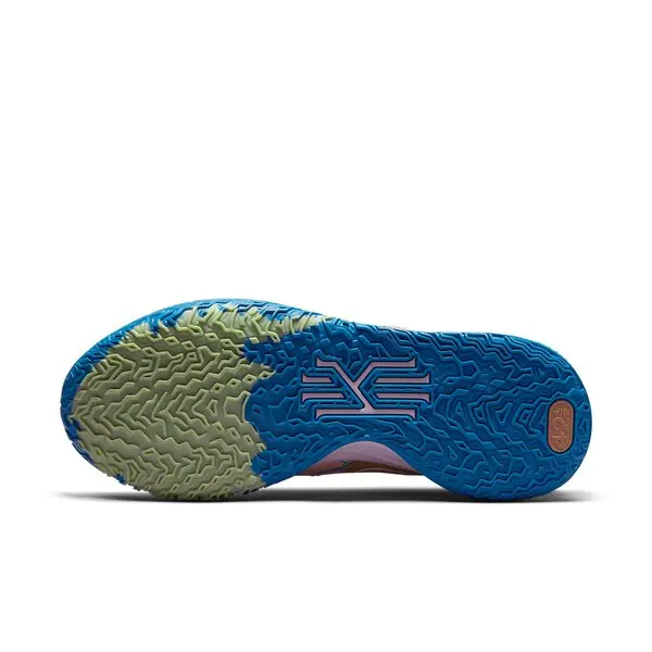 Nike Kyrie 7 "1 World 1 People" Mid Top Sneakers - Blue/green/brown